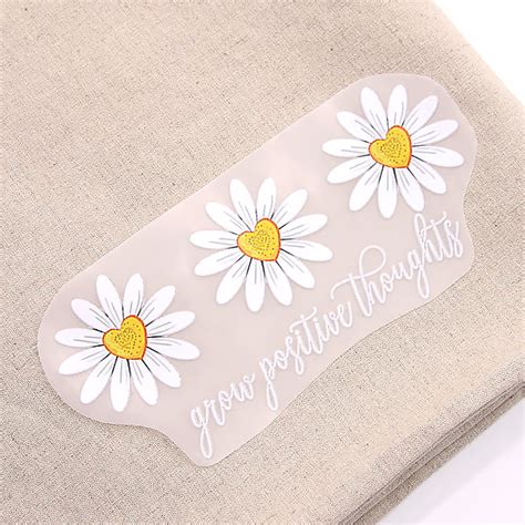 컬러 열전사지 하트데이지 Z1528