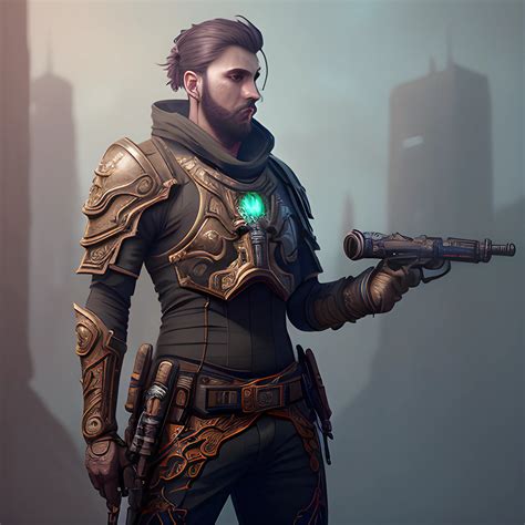 Sci Fi Concept Art Male