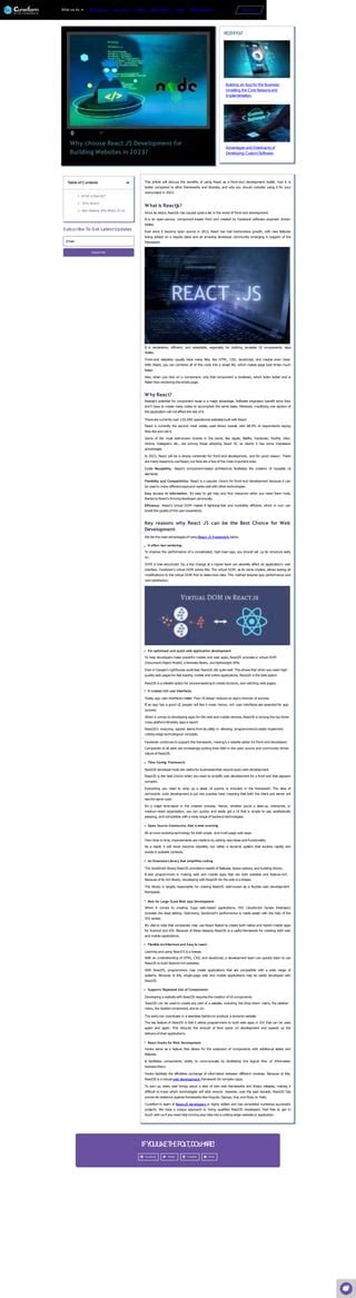 Whychoosereactjsdevelopmentforbuildingwebsitesin2023pptx