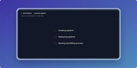 Create A Rag Pipeline With Elastic And A Web Crawler Vectorize Docs