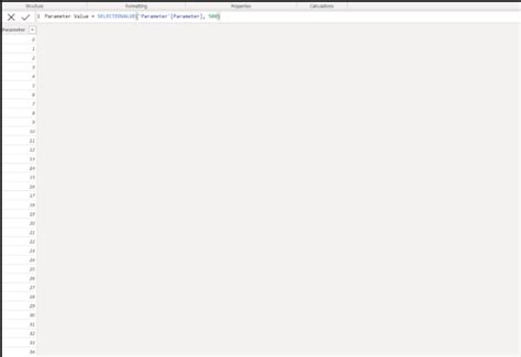 solved what if parameter giving me an aggregation error microsoft