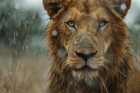 Lioness Rain Pictures