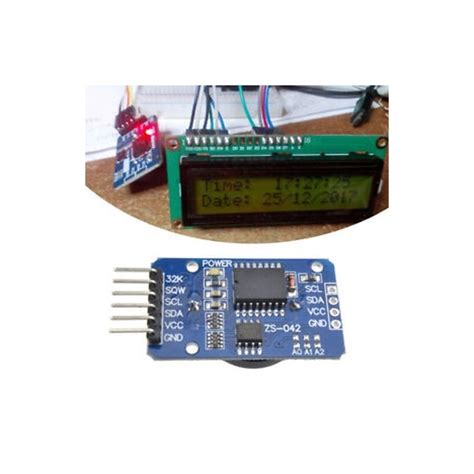 Arduino Ds3231 Zs042 At24c32 Iic Modul Precíziós Rtc Valós Idejű óra