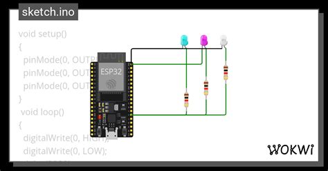 48384 Led3 Wokwi Esp32 Stm32 Arduino Simulator