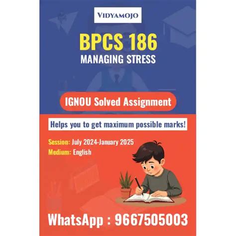 IGNOU BPCS 186 Solved Assignment 2024 25 English Medium PDF