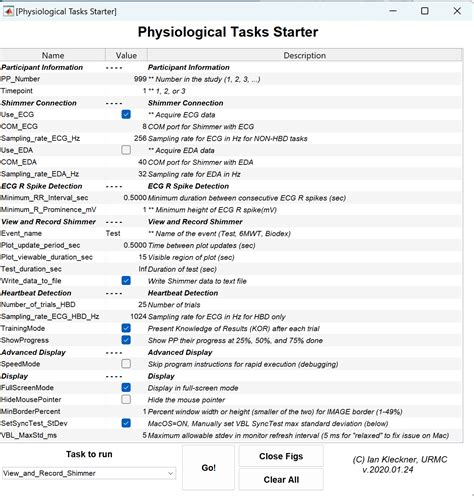 Wacardia Graphical Matlab Software For Wireless Assessment Of Cardiac Interoceptive Accuracy