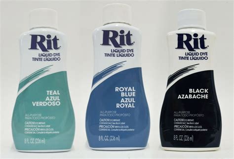 Rit Liquid Dye All Purpose Fabric Dye Multiple Colors 8 Etsy