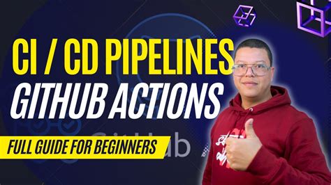 Github Actions Ci Cd Pipeline Step By Step Guide Youtube