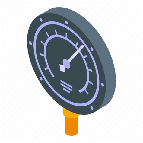 Manometer Isometric Medical Icon Download On Iconfinder