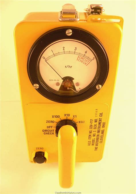 Radiological Survey Meter And Maintenance Manual 1964