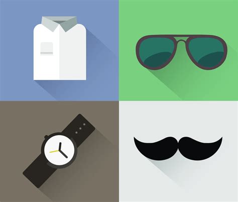 디자인에 대 한 뷰티 패션 개체 벡터 일러스트 레이 션 Eps Uidownload