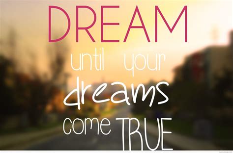 Dreams Come True Wallpaper