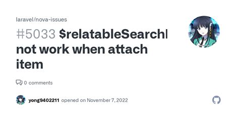 RelatableSearchResults Not Work When Attach Item Issue 5033
