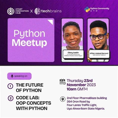 Victor Asuquo On Linkedin Friendly Reminder ️ The Python Uyo Meetup