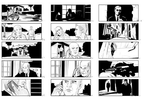 Storyboard Gallery Feature Films On Behance