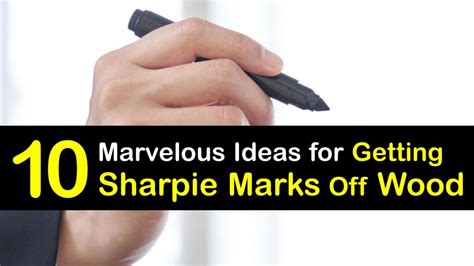 Eliminate Sharpie Marks Ways To Remove Sharpie From Wood