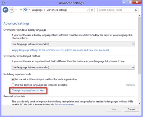 Define Your Own Hotkey To Switch Languages In Windows 10