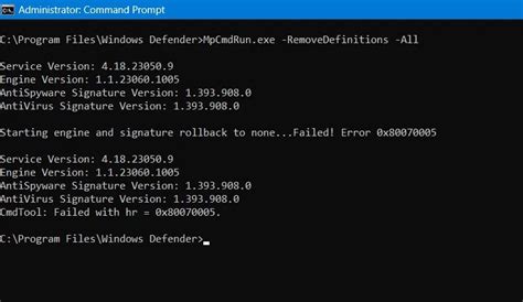 Como Usar O Windows Defender Do Prompt De Comando Mundo Geek