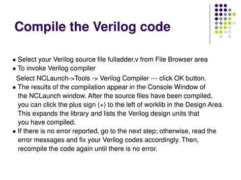 Ppt Cadence Verilog Simulation Guide And Tutorial Powerpoint