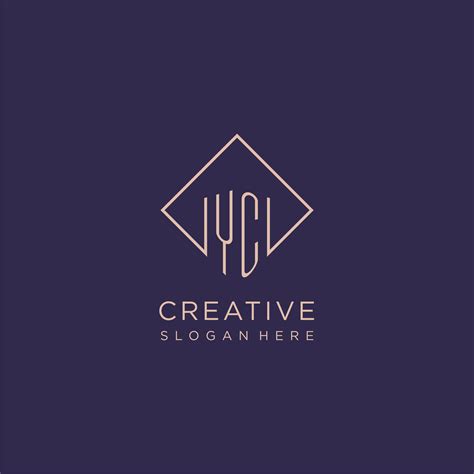 Initials Yc Logo Monogram With Rectangle Style Design 27933195 Vector Art At Vecteezy
