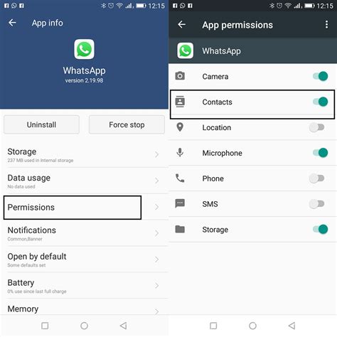 WhatsApp Contacts Not Showing Or Seeing Numbers Instead Of Contacts Names
