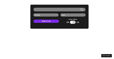 React Toggle Slider Examples CodeSandbox