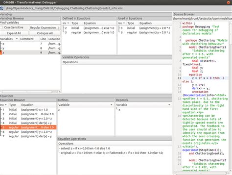 Debugging OpenModelica User S Guide V Dev G Ea Documentation
