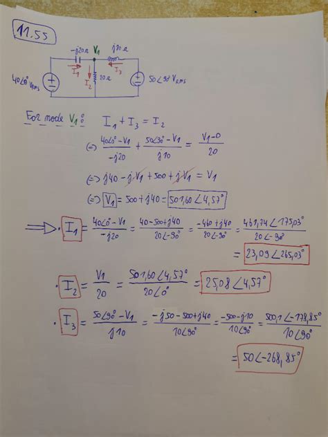 Solved In This Problem They Use Kvl Mesh Analysis To