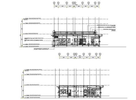 Single Storey Single Bedroom House Section Details Are Given In This Autocad Dwg Drawing File