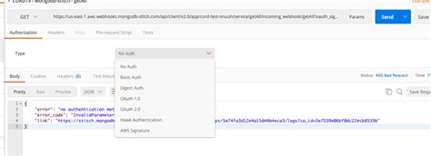 Api Key Option Under Authorization Does Not Show Up V554 On Mac
