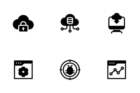 Download Web Design Development Glyph Icon Pack Available In Svg Png And Icon Fonts