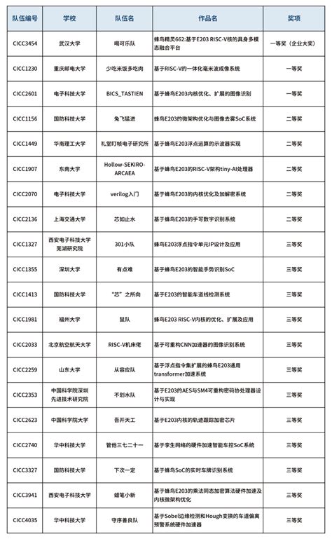 芯来risc V杯”圆满收官，蜂鸟 芯”动能发力集创赛公司新闻nuclei Best Risc V Processor Ip