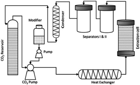 Diagram Of Supercritical Fluid Extraction Sfe Download Scientific
