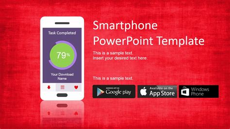 Smartphone Powerpoint Template Slidemodel