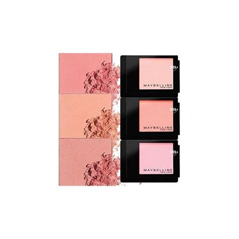 Maybelline New York Facestudio Heat Blush Blusher 017 Oz 100 Peach Pop