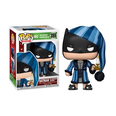 Dc Super Heroes Batman As Ebenezer Scrooge Funko Pop 355
