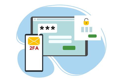 Two Factor Authentication Security 10566979 Vector Art At Vecteezy Two Factor Authentication Security 10566979 Vector Art At Vecteezy
