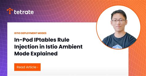in pod iptables rule injection in istio ambient mode explained