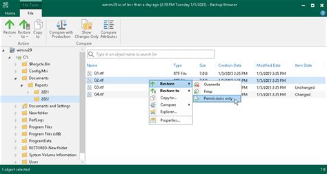 Step 7 Finalize Restore User Guide For Vmware Vsphere