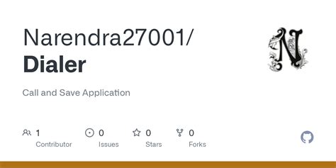 Github Narendra27001dialer Call And Save Application