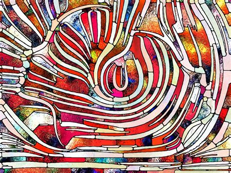 Spirit Of Stained Glass Stock Illustration Illustration Of Profound 223224205
