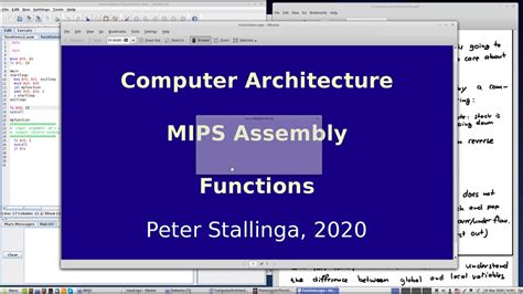 computer architecture mips functions 2 3 youtube