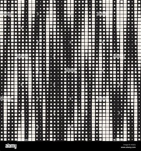 Modern Stylish Halftone Texture Endless Abstract Background With Random Size Squares Vector