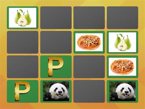 Memory Game Pp Matching Pairs