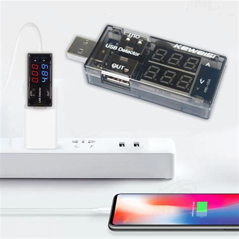 듀얼 Usb 전류 전압 테스터 검출기 미터 배터리 디지털 전압계 전류계 용량 모니터 감지 분석기전압계 Aliexpress