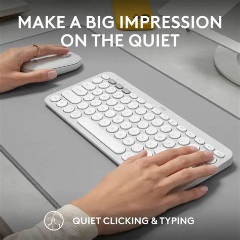 Logitech Pebble 2 Combo Wireless Quiet Keyboard And Mouse Customisable Logi Bolt Bluetooth