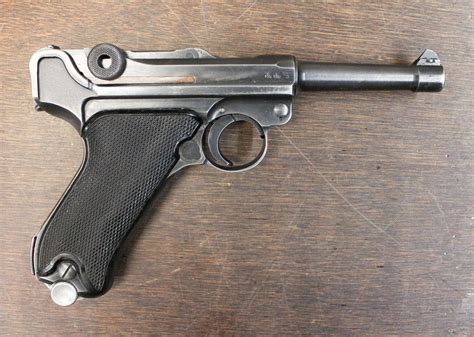 Lot German Ww2 Mauser Model P08 Luger Pistol