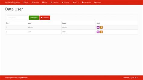 Source Code Data Mining Klasifikasi Algoritma C45 Codeigniter