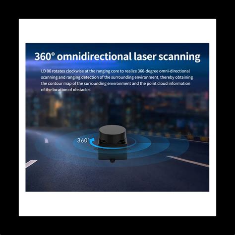 Ld06 Lidar Ld19 D300 Portable 360 Dtof 3d Scanner 12m Range Support Ros Ros2 Robotics Mapping 