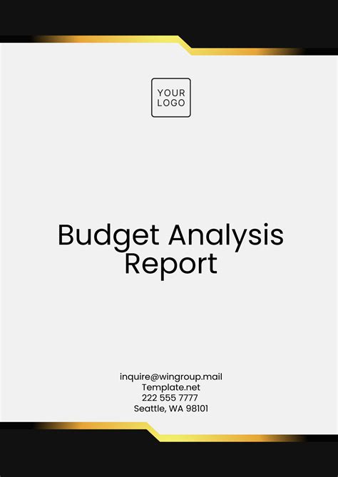 Free Market Analysis Report Template Edit Online And Download